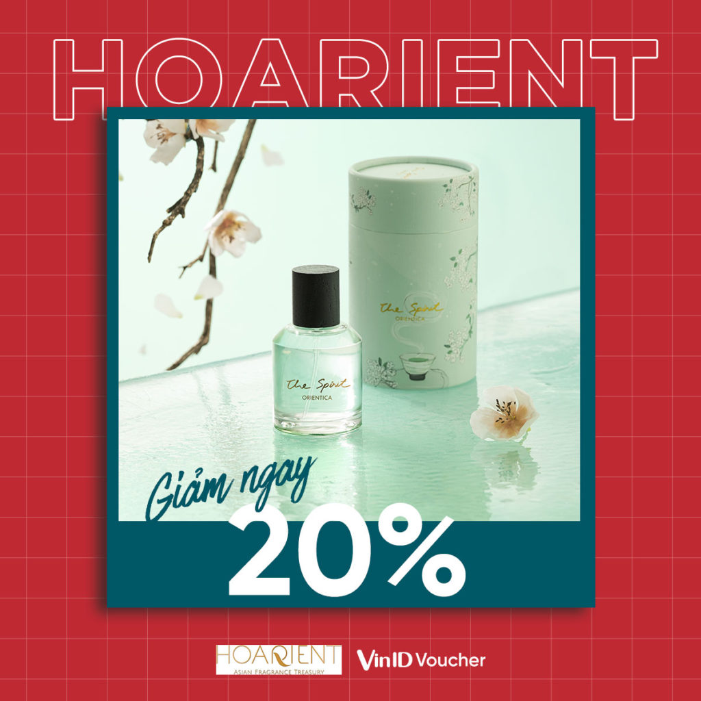 Ngọt ngào hương hoa cùng Hoarient với ưu đãi 20% khi tải app VinID