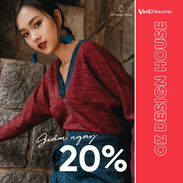 Cuốn hút trong các thiết kế giảm 30% của OZ Design House trên app VinID