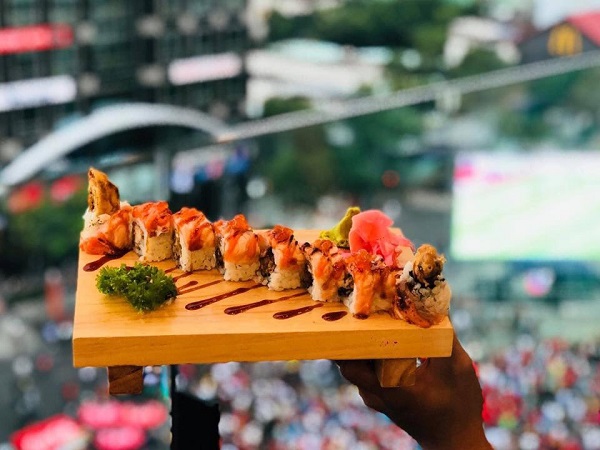 Nhà hàng Nhật Michi Sushi tặng mã giảm giá 10% trên app VinID