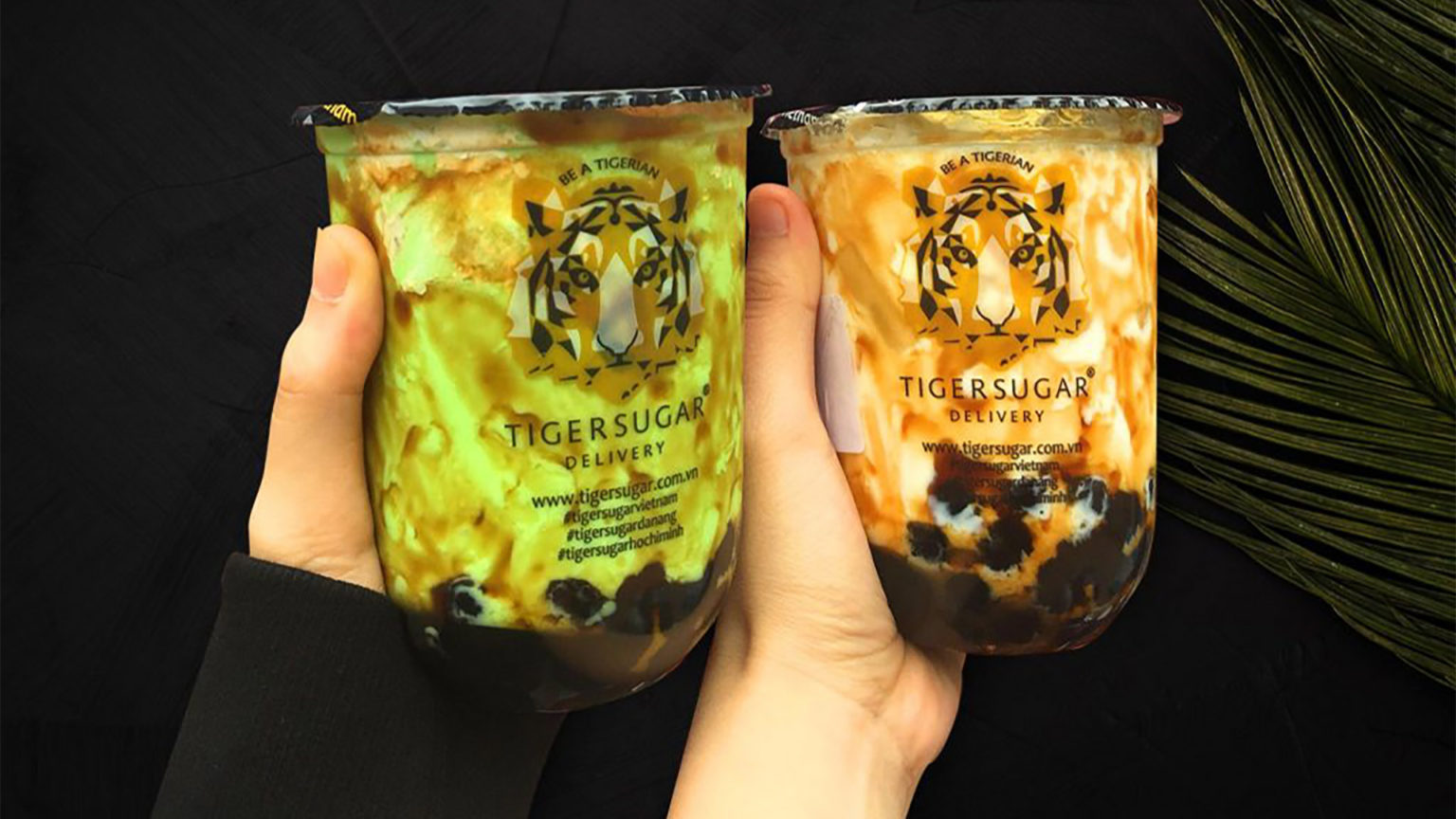 Tiger Sugar Delivery tặng ưu đãi mua 1 tặng 1 cho khách hàng VinID