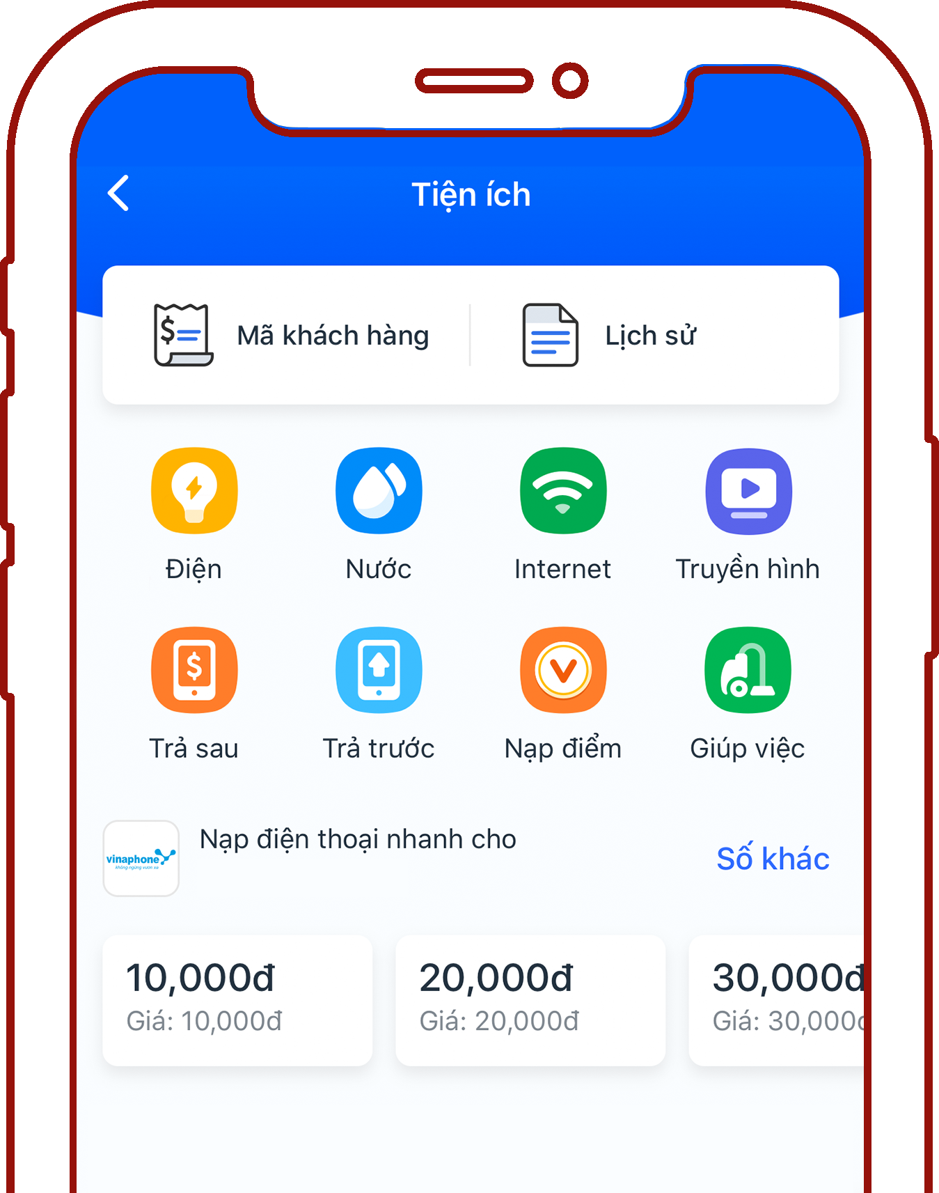 Hướng dẫn cách thanh toán cước truyền hình trên app VinID